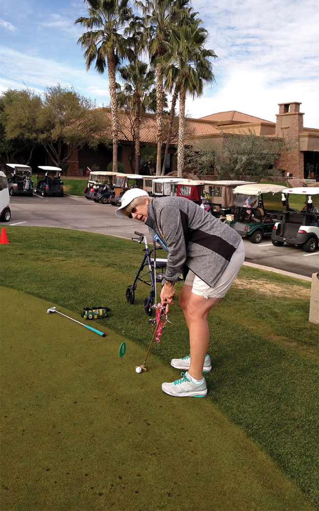 Golfer Putter recipient – QuailCreekCrossing.com